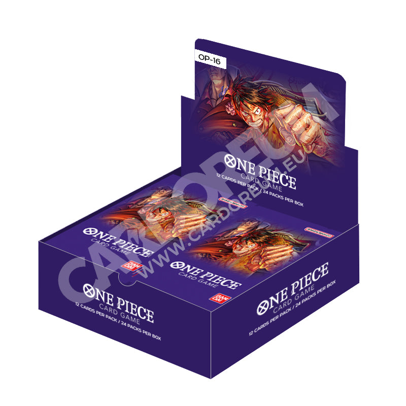 One Piece Booster Box OP16 (24 Packs) – Cardoreum
